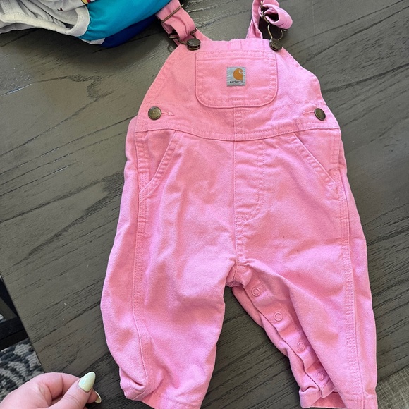 Carhartt | Bottoms | B 6 Carhartt Like New Pink Bib Overalls | Poshmark